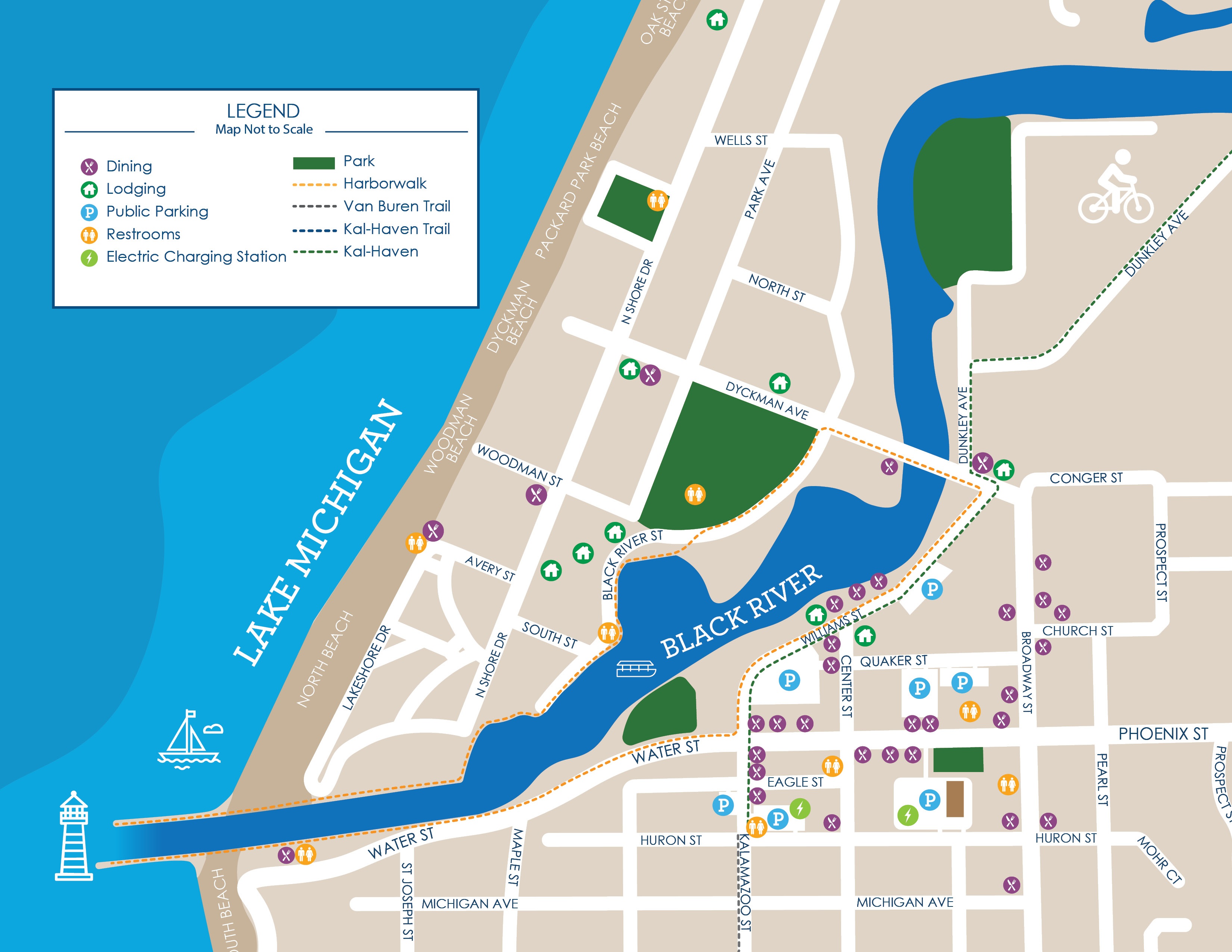 Maps & Bike Trails | South Haven Visitors Bureau